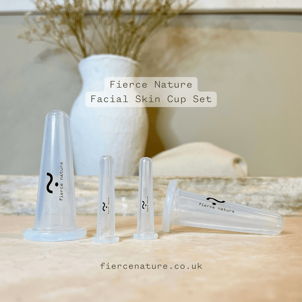Facial Skin Cup Set: Boost Circulation, Clear Skin - Fierce Nature UAE ...